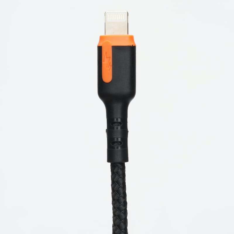 Abodos 66W 1.2m 3-In-1 Black Data Cable | Cell Fixer®
