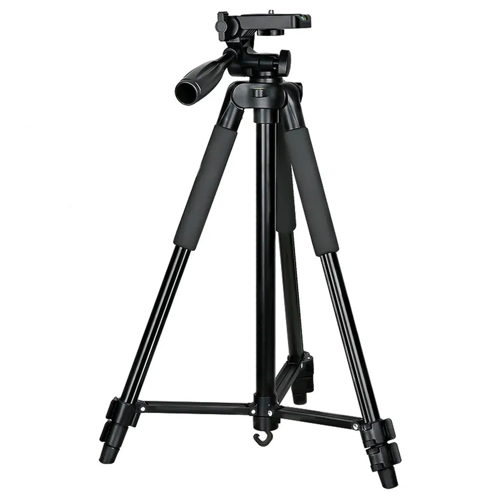 TRIPOD TRAVEL STAND FOR DSLR VIDEO CAMERA AND PHONE T-3208 | Cell Fixer®