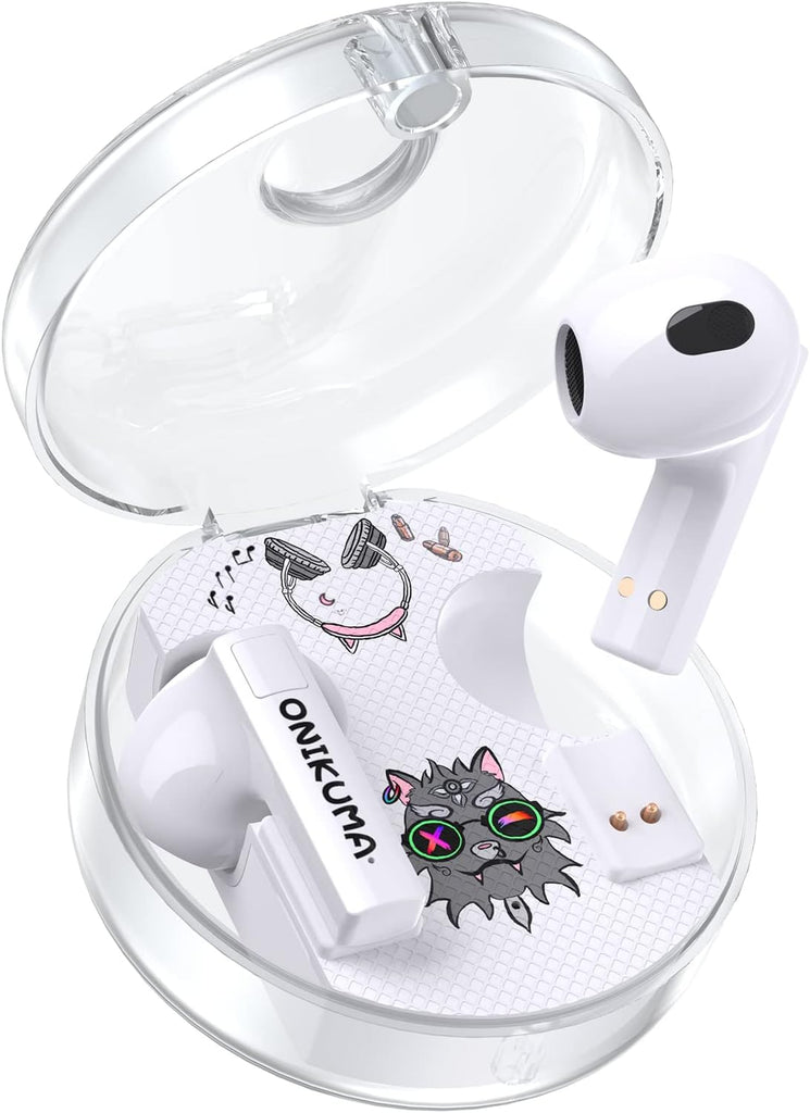 Onikuma TWS T301 Bluetooth Earbuds- White | Cell Fixer®